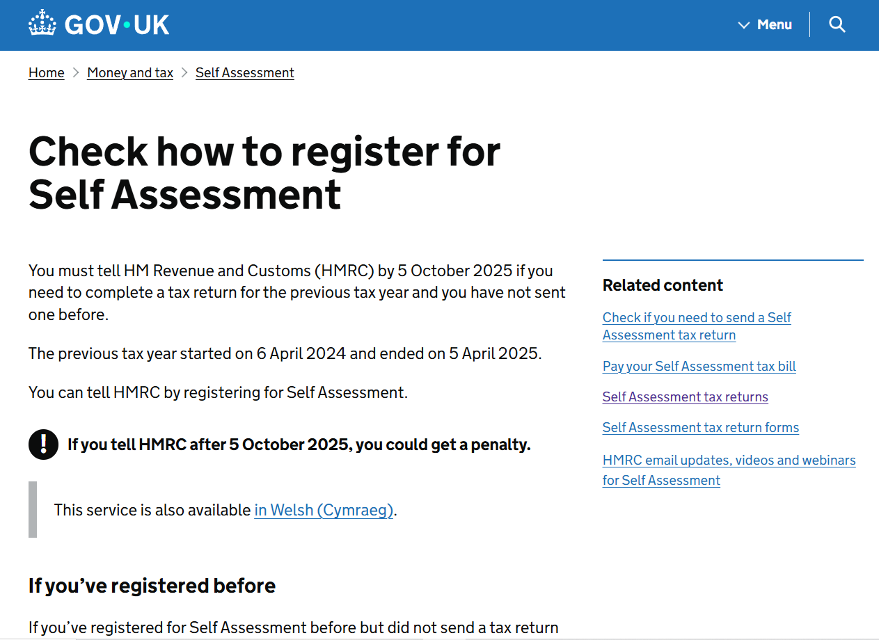 SA1 Form Explained – HMRC Self Assessment Registration & UTR Help