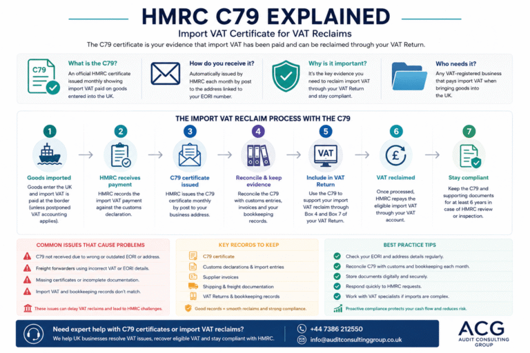 HMRC C79 Explained | Import VAT Certificate & VAT Reclaims UK